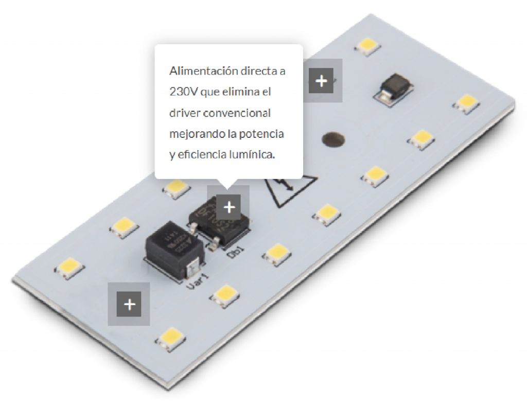Alumbrado led sin driver - Nuestra tecnología: LED SIN DRIVER