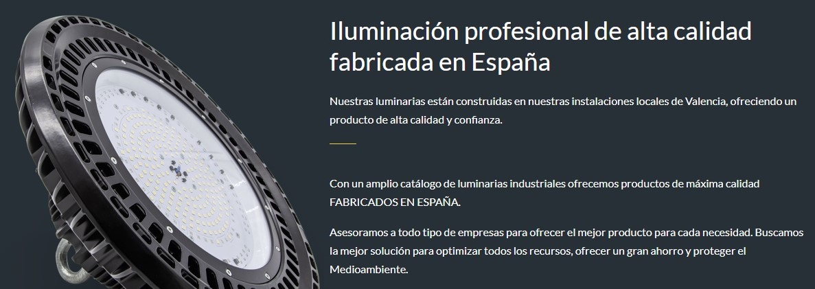 Luminarias led fabricadas en España - Nuestra tecnología: LED SIN DRIVER